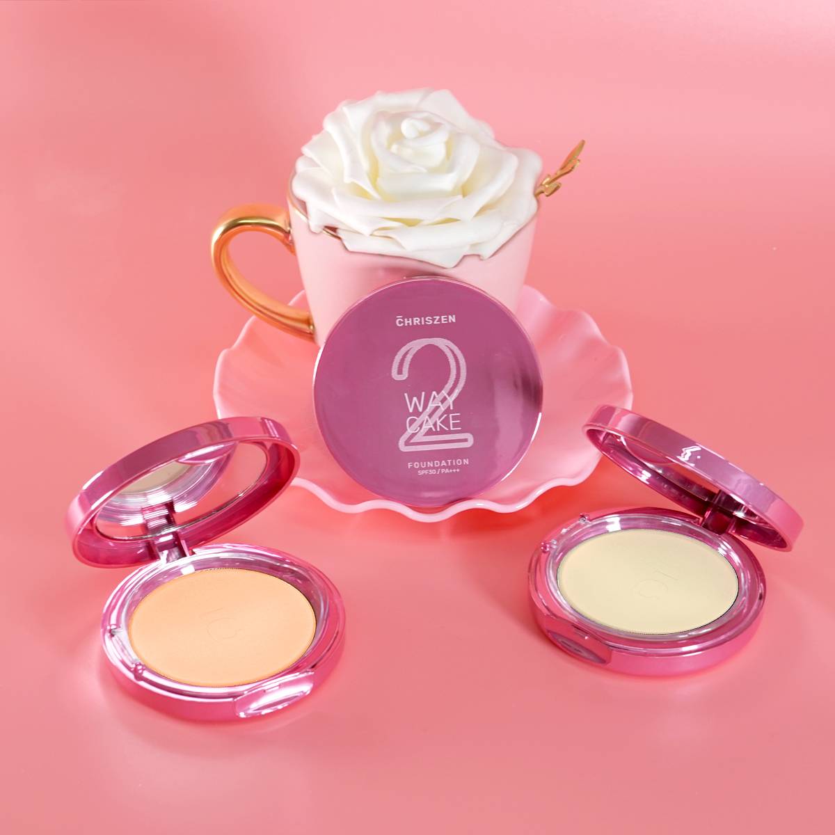 Chriszen 2 Way Cake Foundation SPF30/PA+++