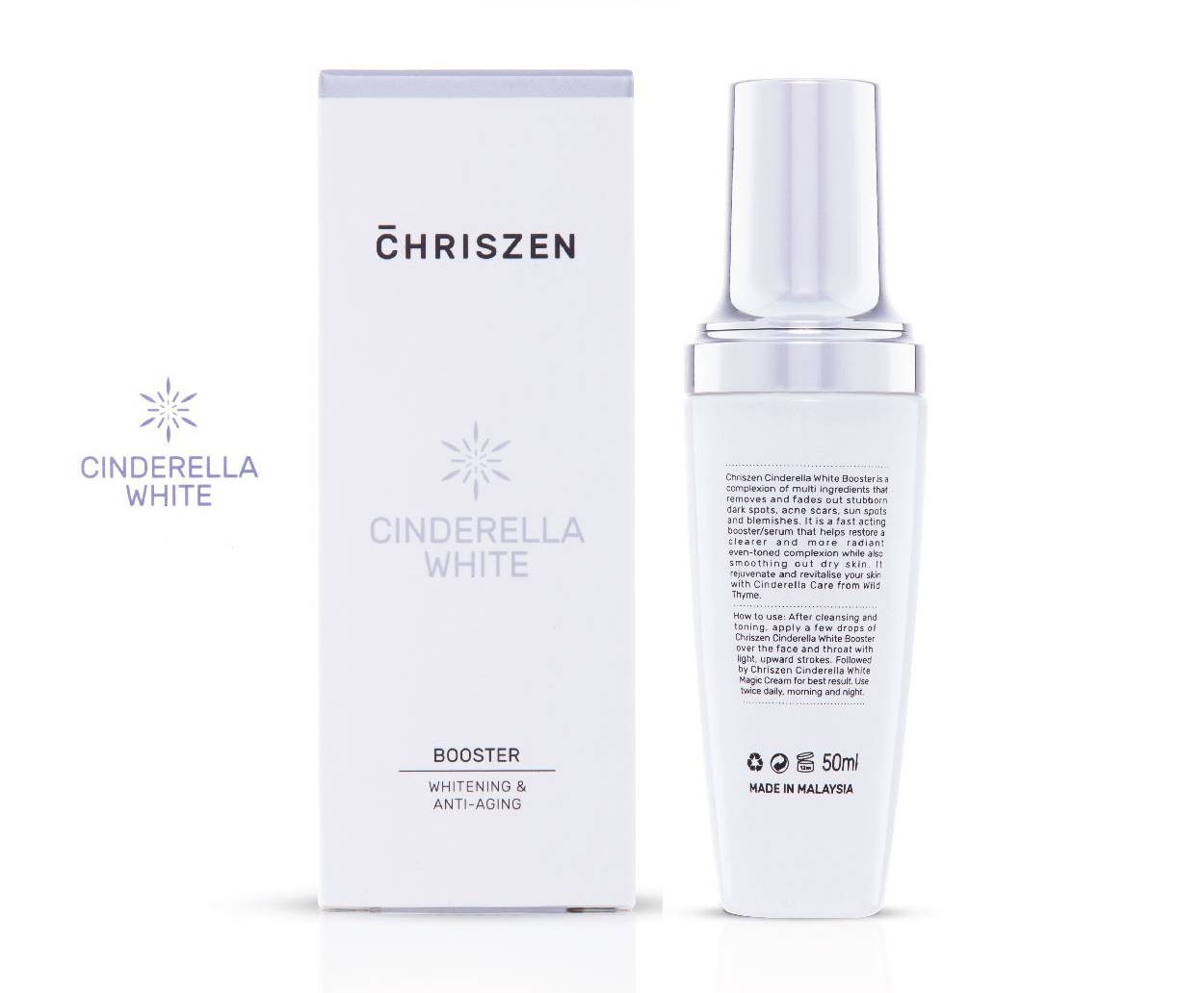 Chriszen Cinderella White Booster