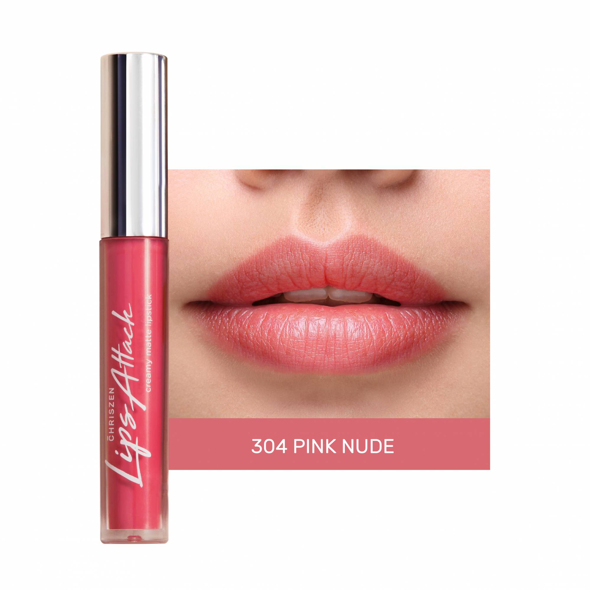 Chriszen Lips Attack Creamy Matte Lipstick