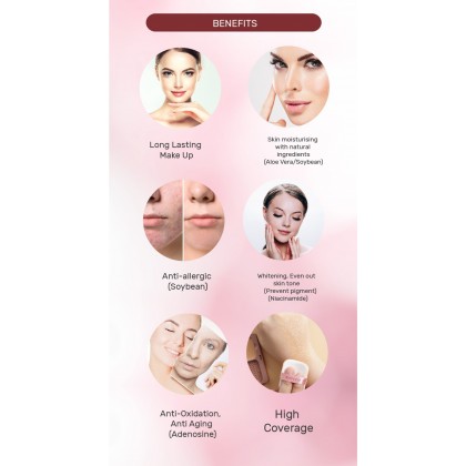 Chriszen X MuaBellaz Pondesyen Ultra-Hydrating Essence Foundation