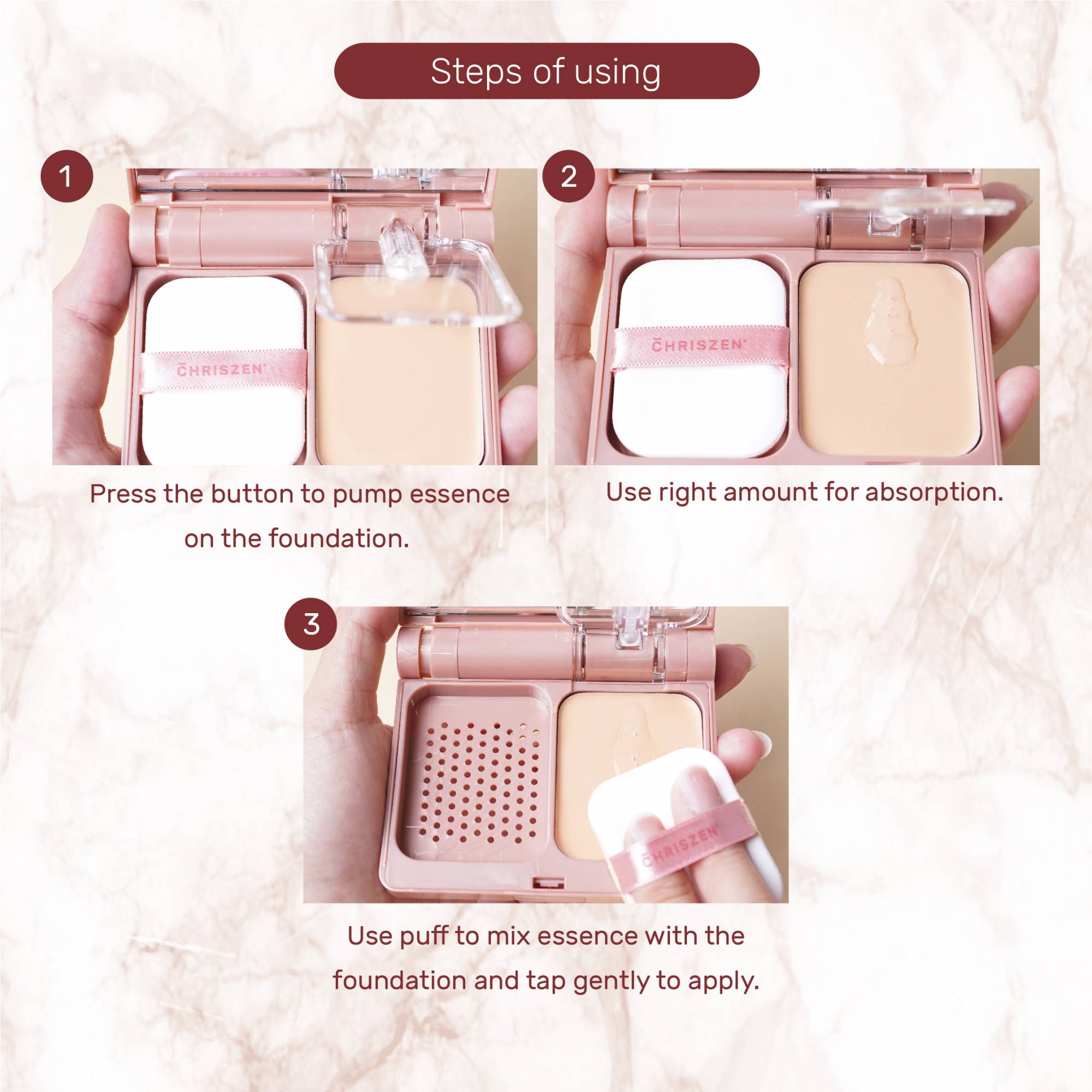 Chriszen Pondesyen Ultra-Hydrating Essence Foundation