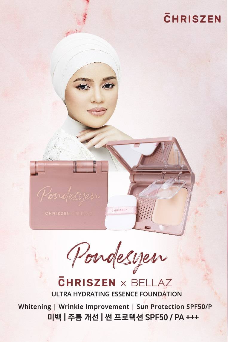 Chriszen X MuaBellaz Pondesyen Ultra-Hydrating Essence Foundation