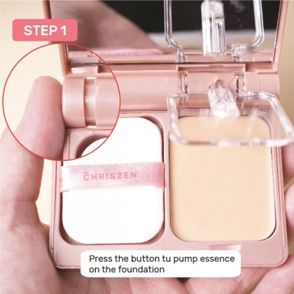 Chriszen X MuaBellaz Pondesyen Ultra-Hydrating Essence Foundation