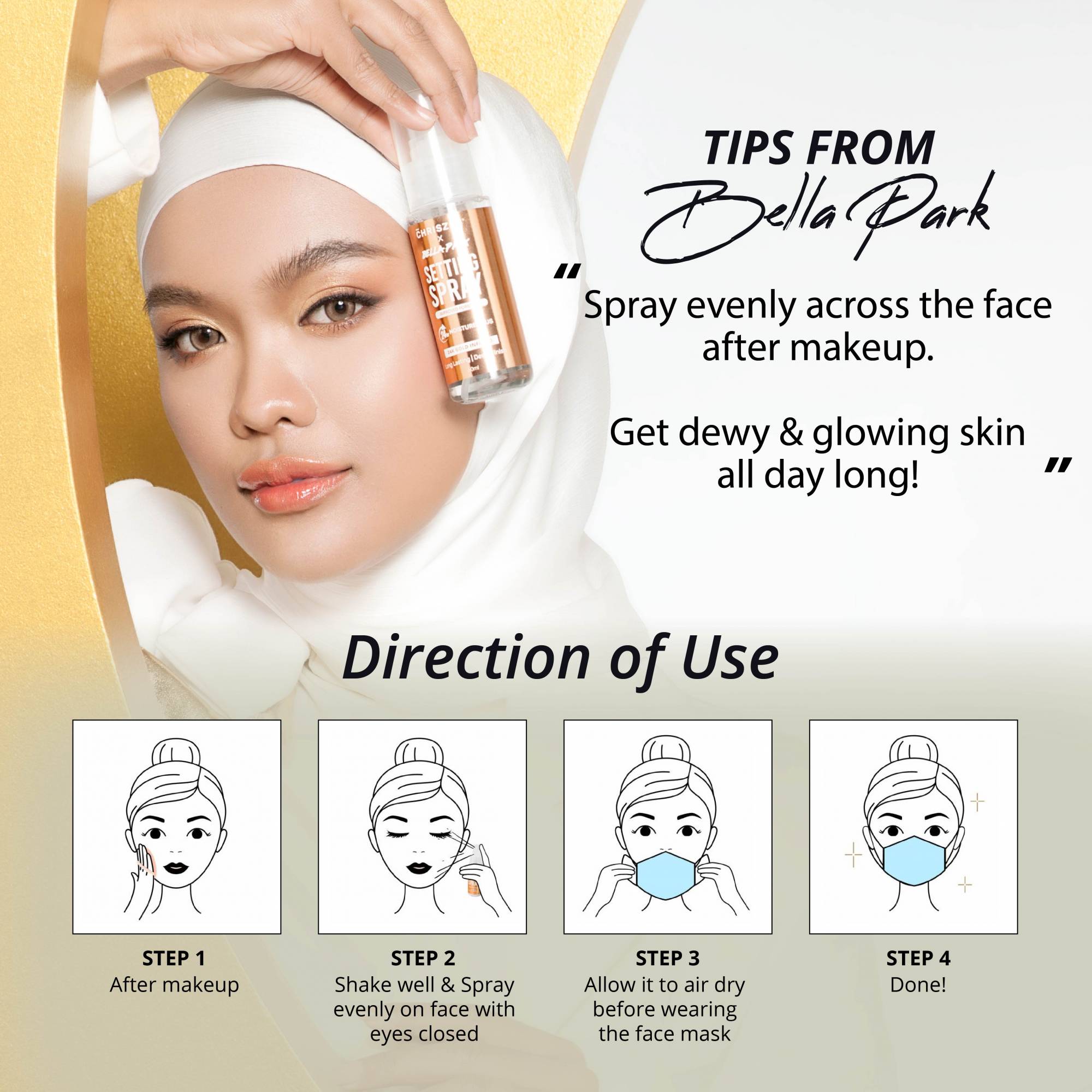 Chriszen x Bella Park Make Up Setting Spray