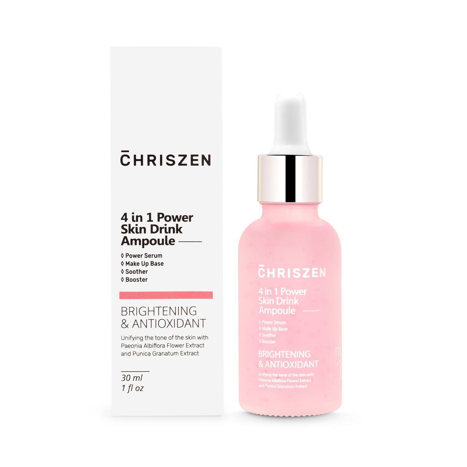 Chriszen 4 In 1 Power Skin Drink Brightening & Antioxidant Ampoule