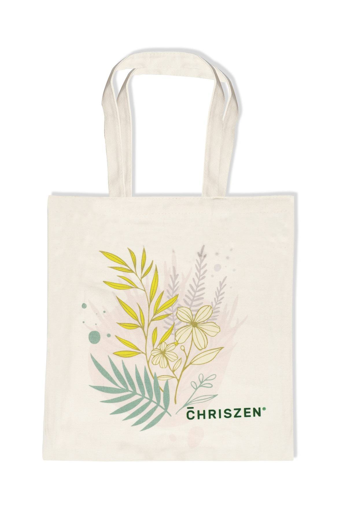 Chriszen Floral Tote Bag