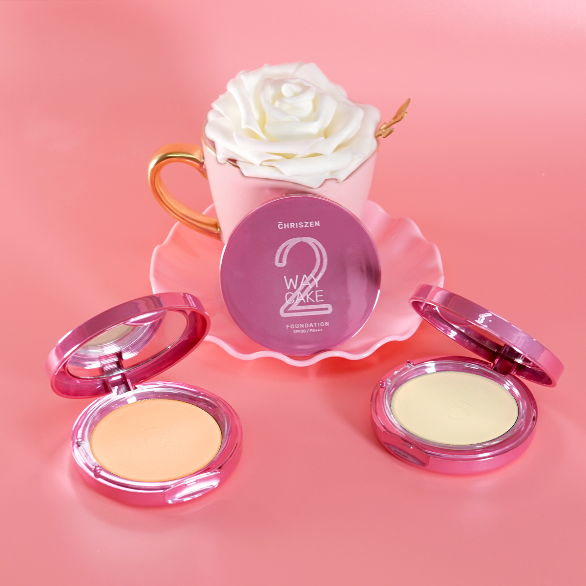 Chriszen 2 Way Cake Foundation SPF30/PA+++